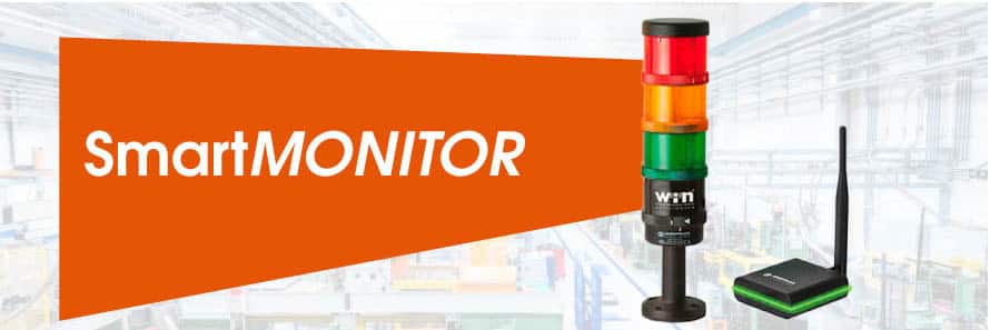 SMARTmonitor de WERMA. Sistema de recogida y transmisión de datos inalámbricos.